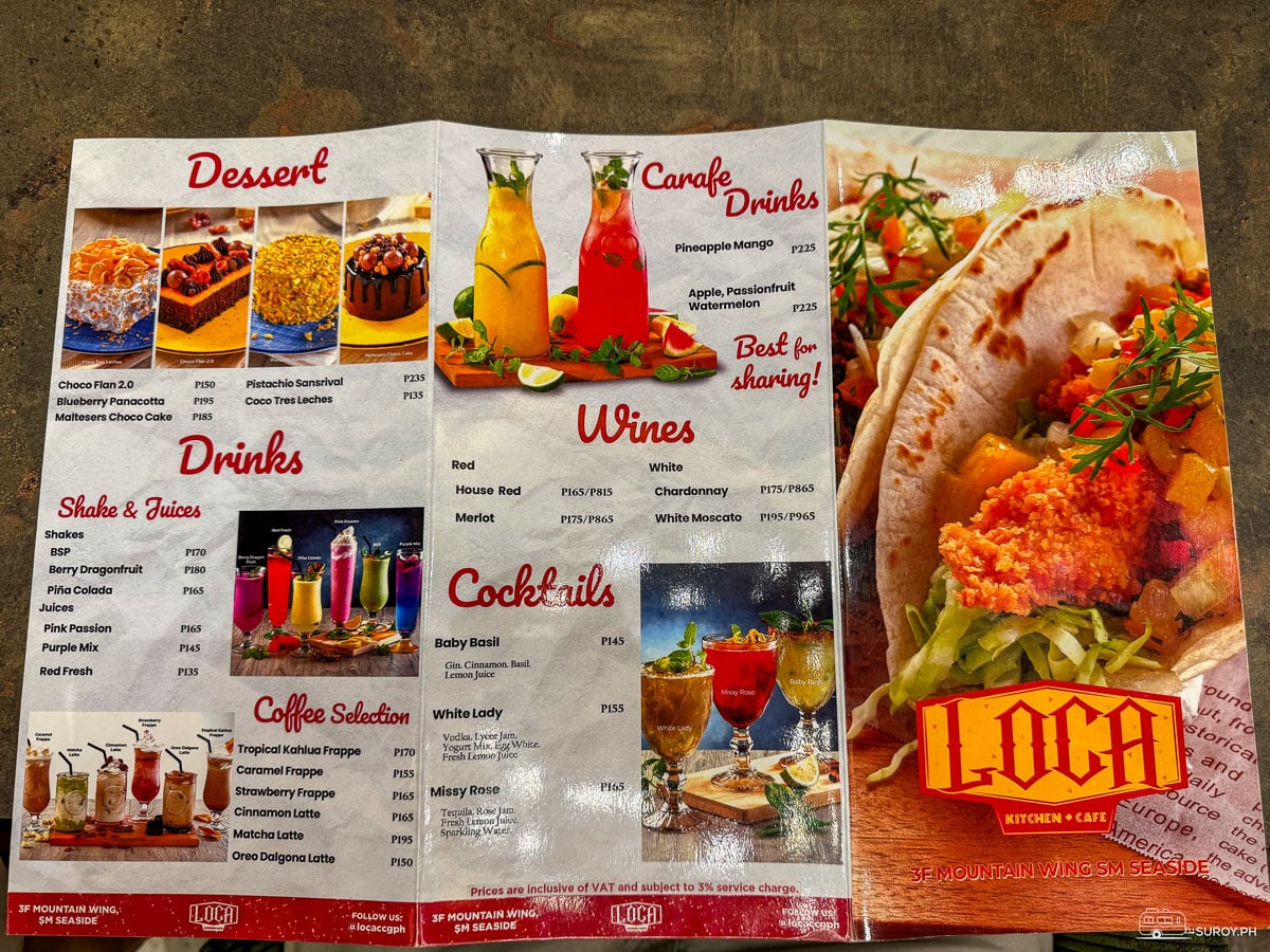 Experience a Fusion of Flavors at Loca Kitchen + Cafe - Suroy.ph